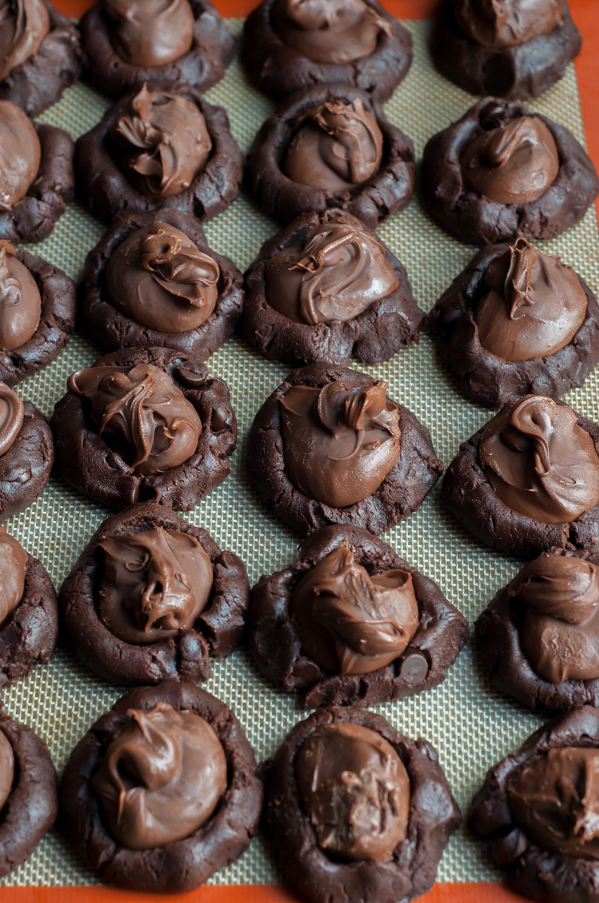 Nutella Lava Cookies - GastroSenses
