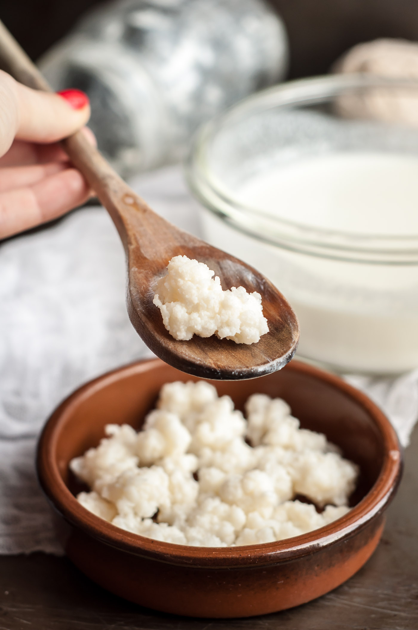 Fluffy Kefir Pancakes