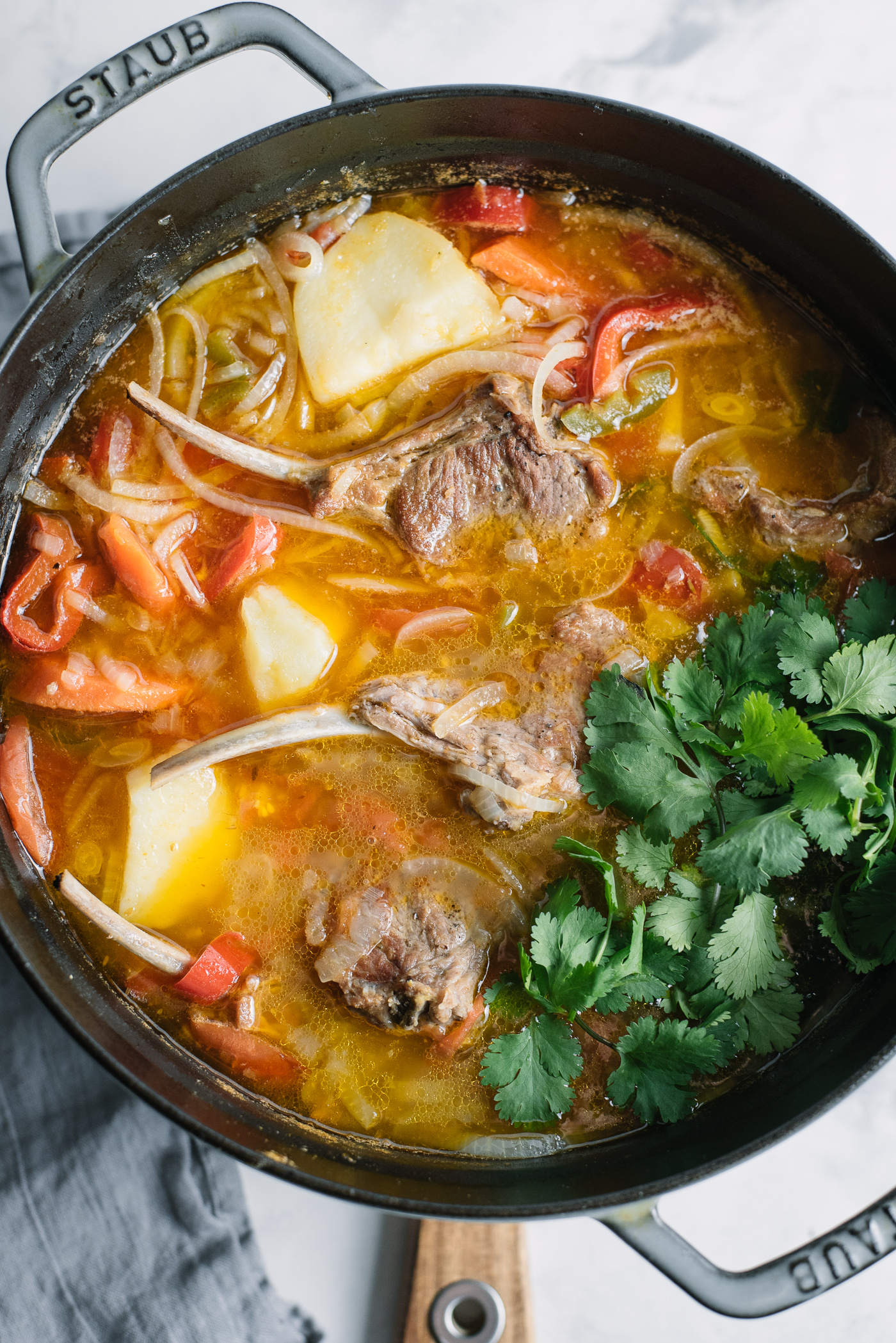 Uzbek Shurpa Soup - GastroSenses